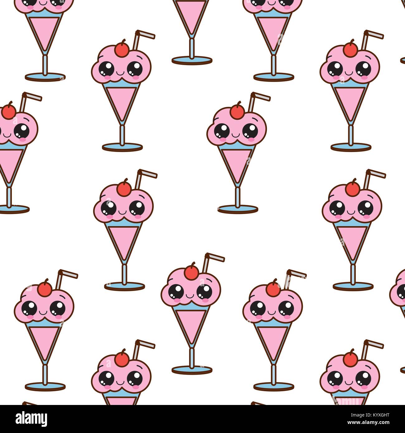 Milkshake background design Stock Vector Image & Art - Alamy