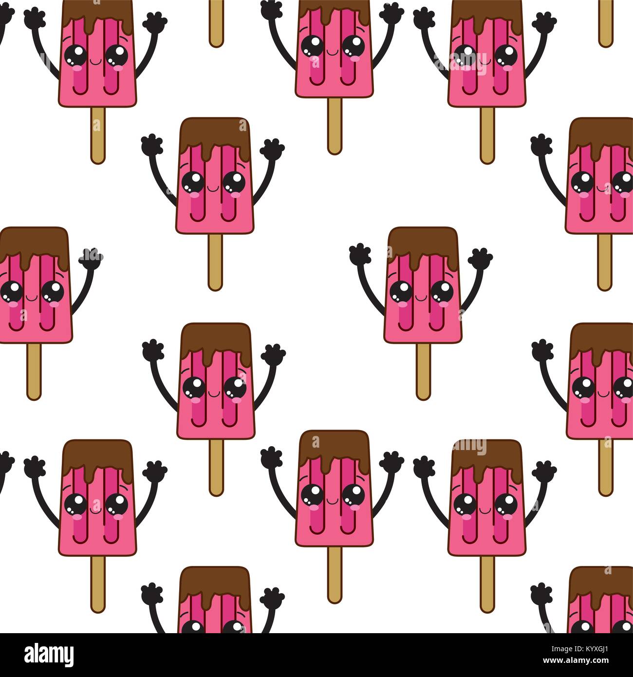Popsicle background design Stock Vector Image & Art - Alamy