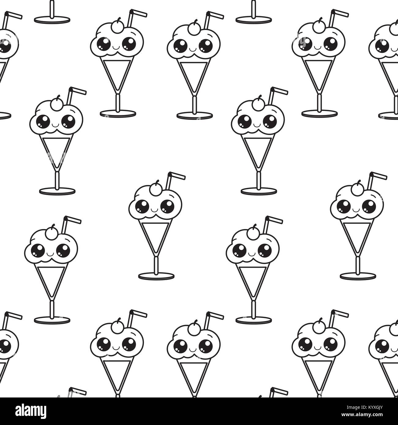 Milkshake background design Stock Vector Image & Art - Alamy