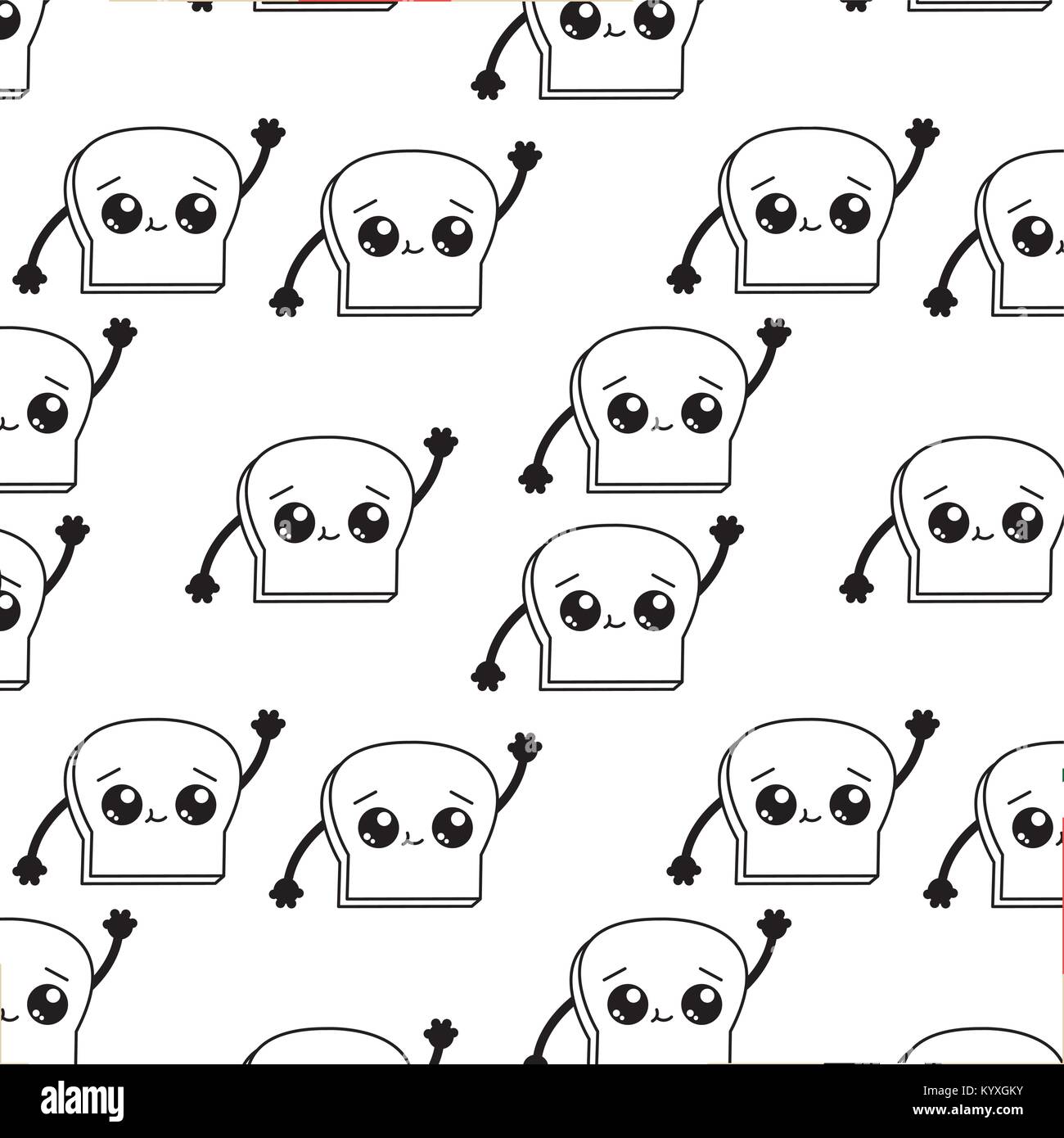 Bread background design Stock Vector Image & Art - Alamy