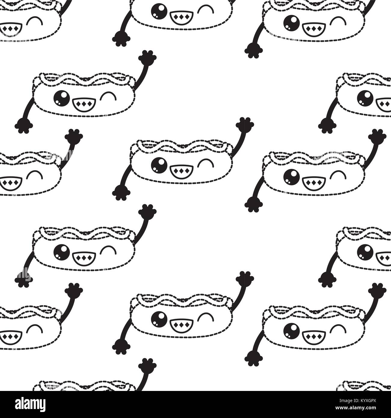 Hot dog background design Stock Vector Image & Art - Alamy