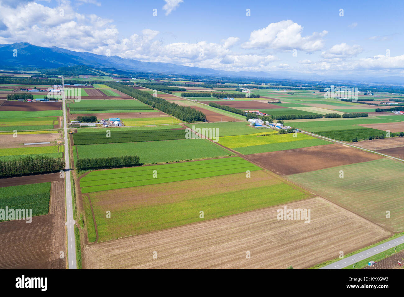Tokachi plain hi-res stock photography and images - Alamy