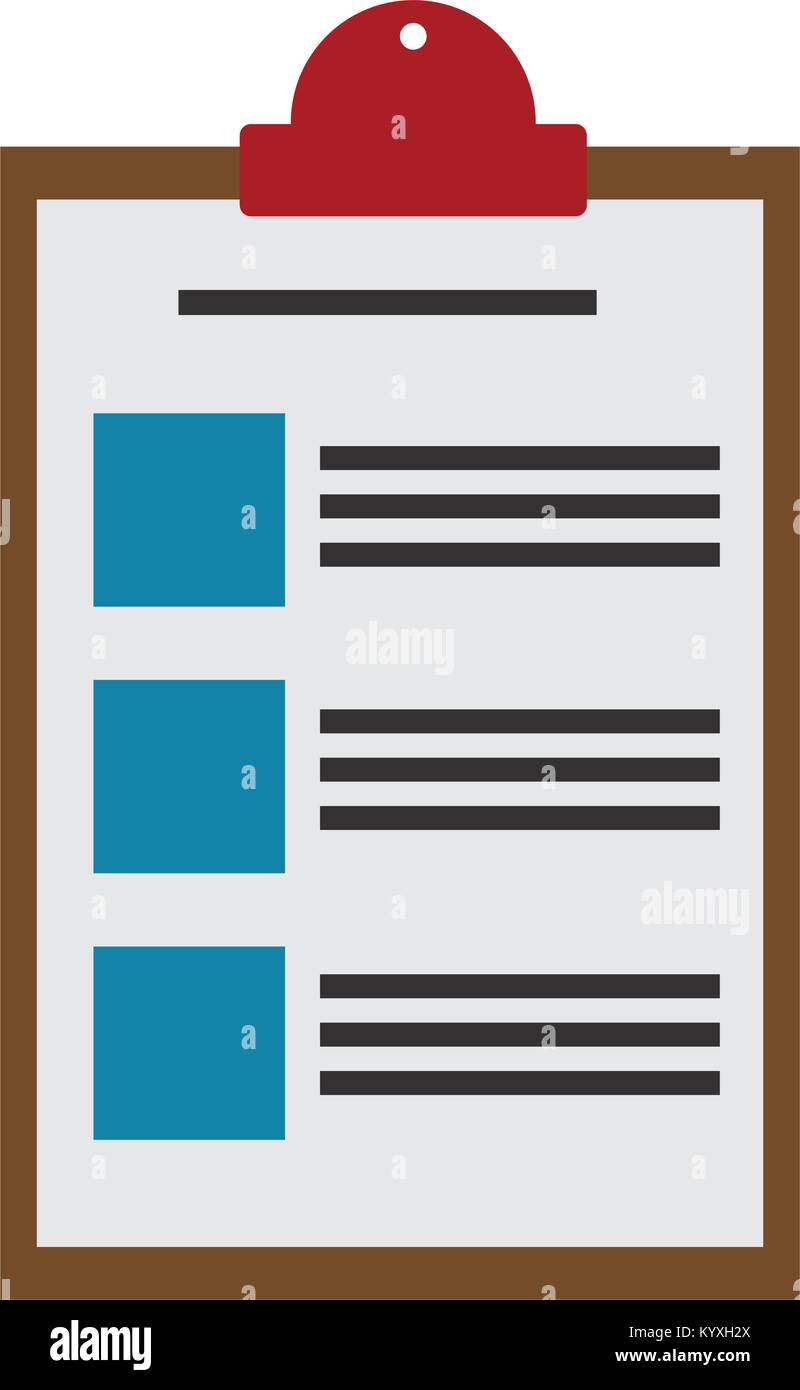 Isolated checklist design Stock Vector Image & Art - Alamy