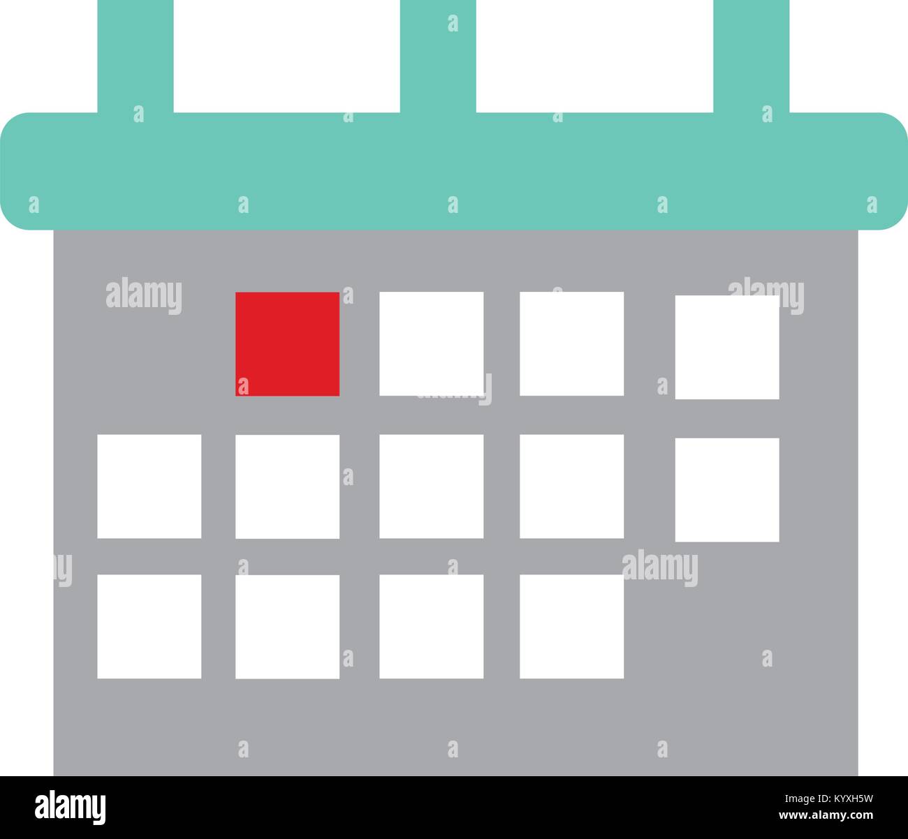Isolated calendar design Stock Vector Image & Art - Alamy