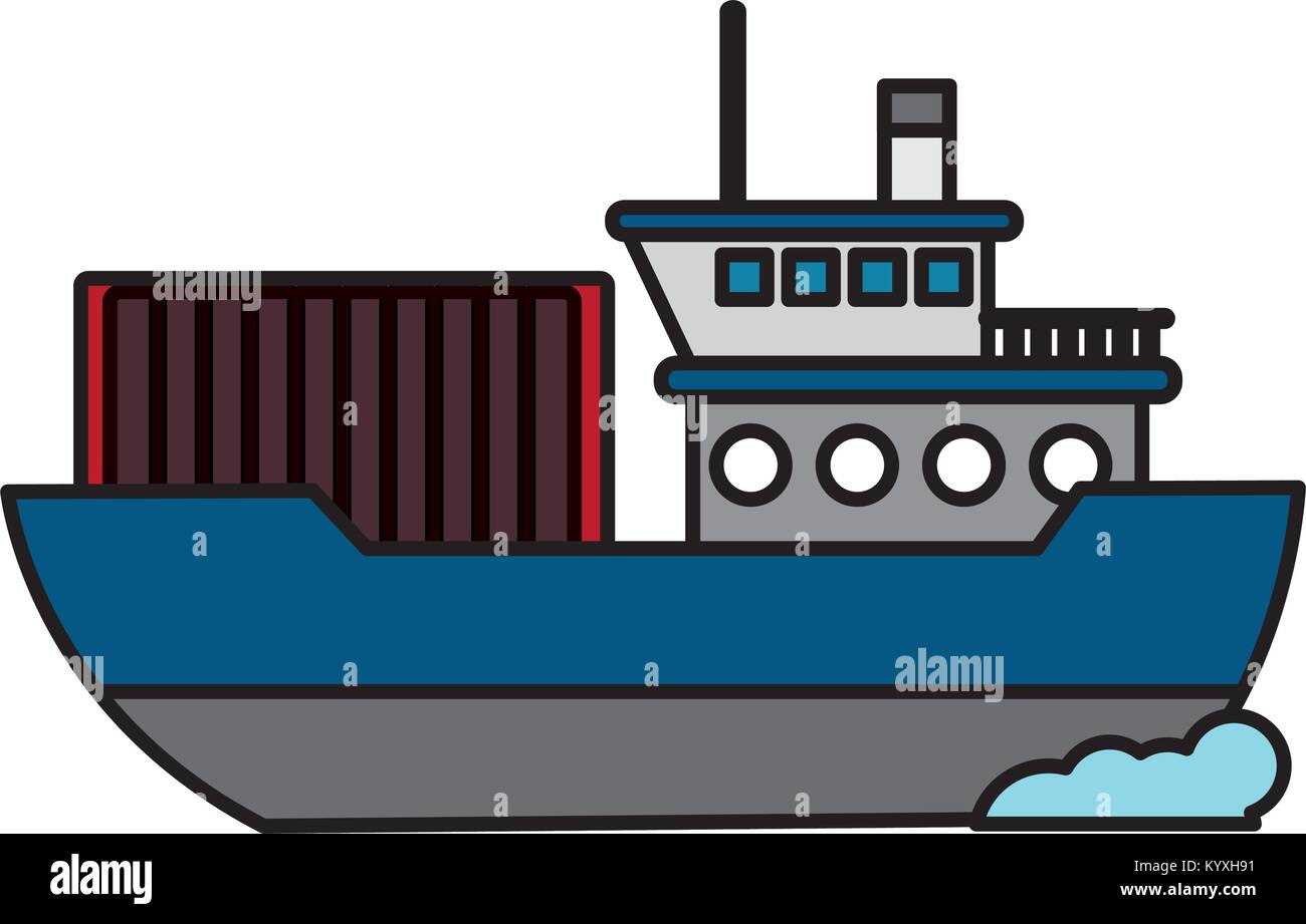 Isolated ship design Stock Vector Image & Art - Alamy