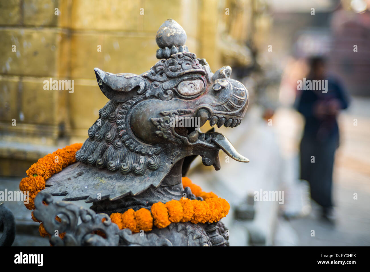 Swoyambhu Stupa (Monkey temple), Kathmandu, Nepal, Asia Stock Photo - Alamy