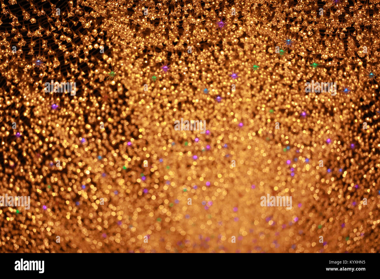 Light bokeh circular from night light for background.Abstract blur ...