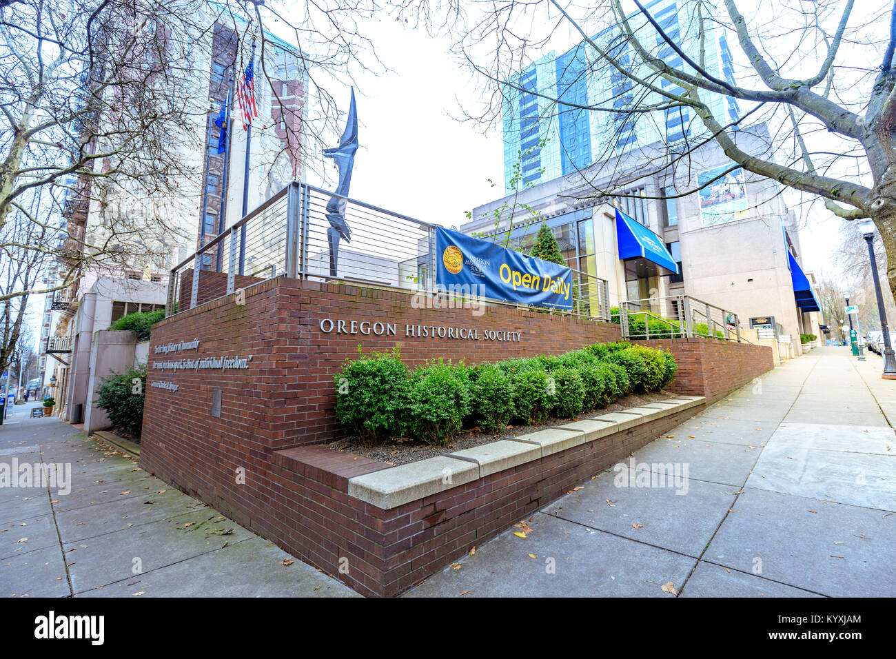 Oregon Historical Society Building High Resolution Stock Photography ...