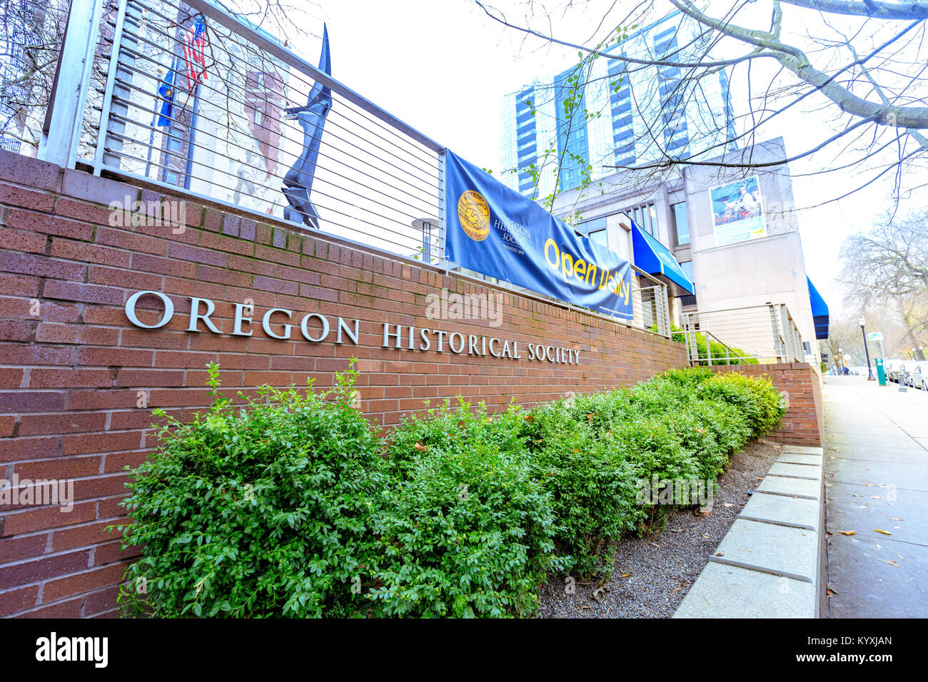 Oregon Historical Society Building High Resolution Stock Photography ...