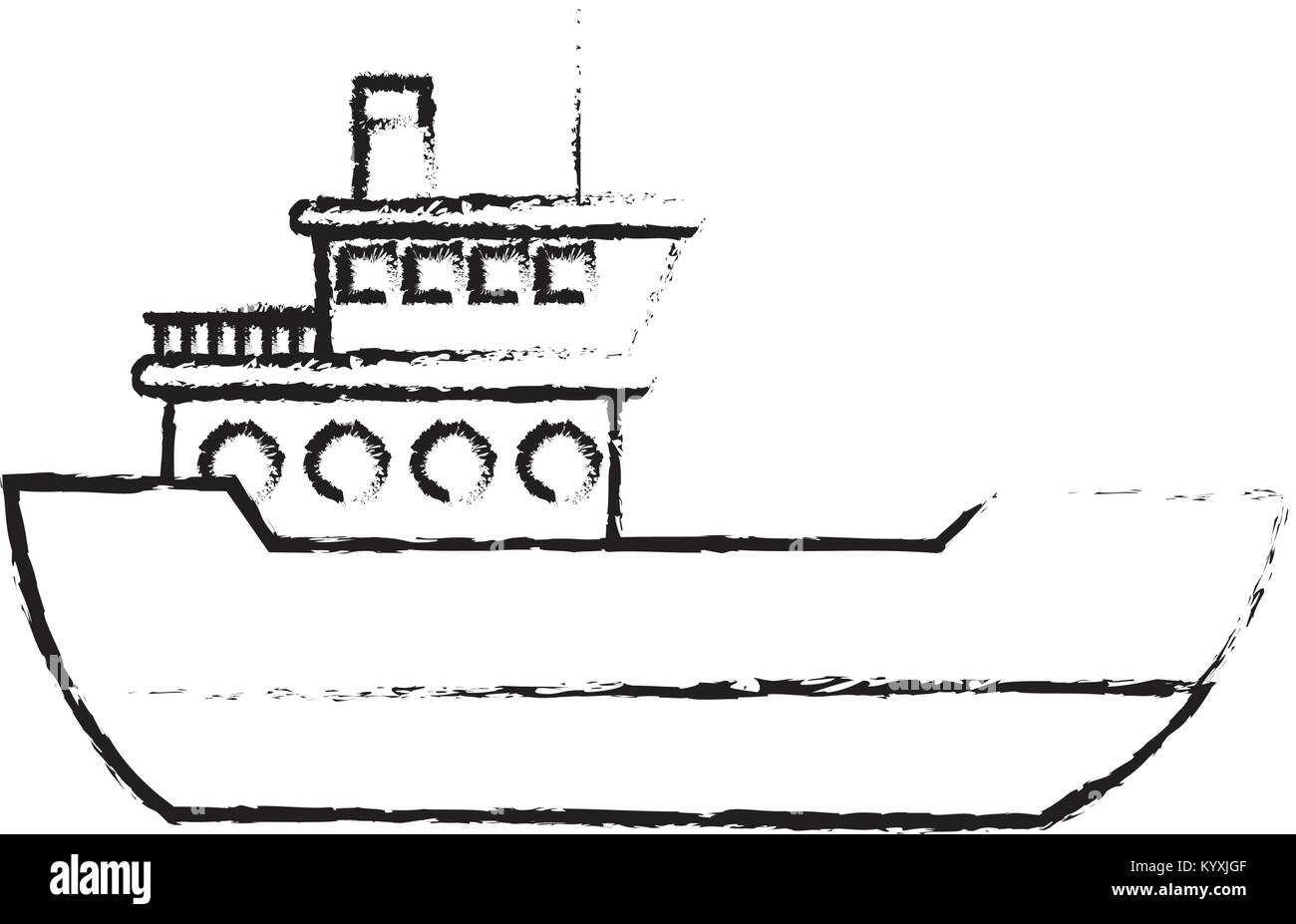 Isolated ship design Stock Vector Image & Art - Alamy