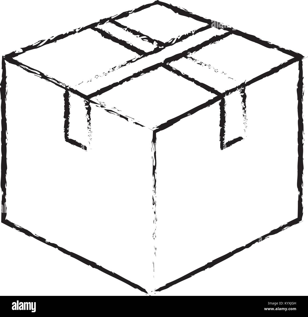 Isolated box design Stock Vector Image & Art - Alamy