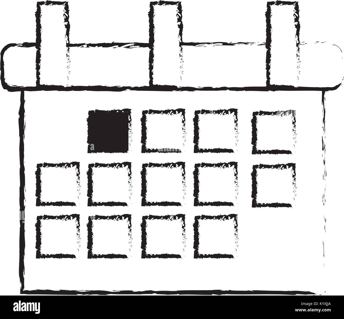 Isolated calendar design Stock Vector Image & Art - Alamy