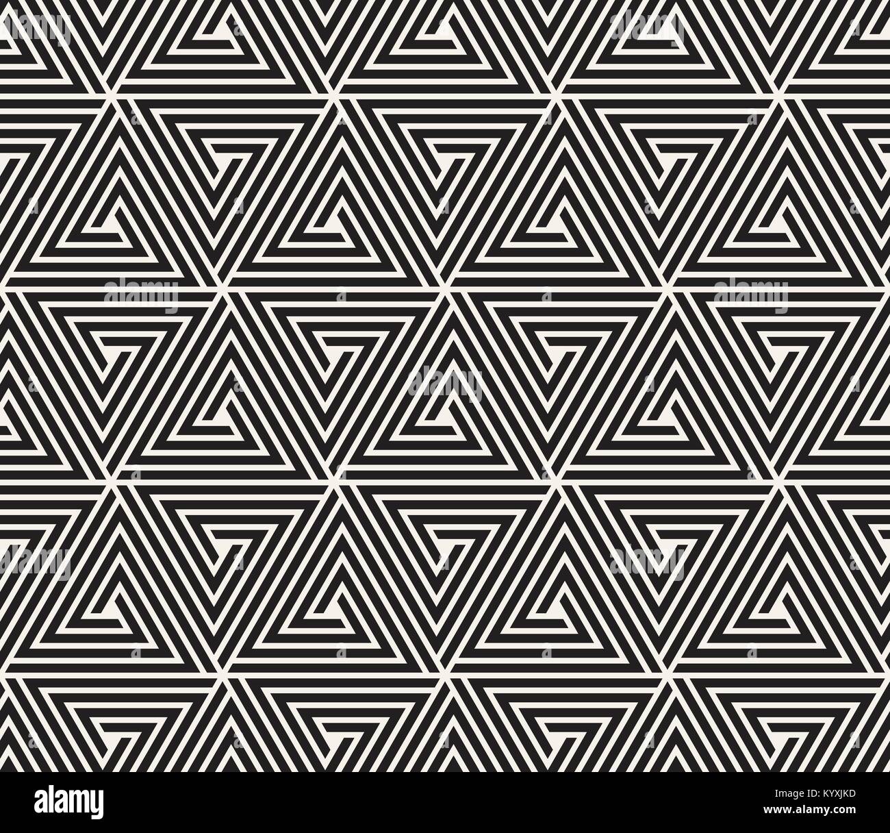Vector seamless pattern. Modern stylish abstract texture. Repeating ...