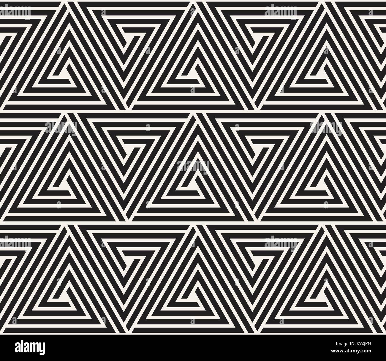 Vector seamless pattern. Modern stylish abstract texture. Repeating ...