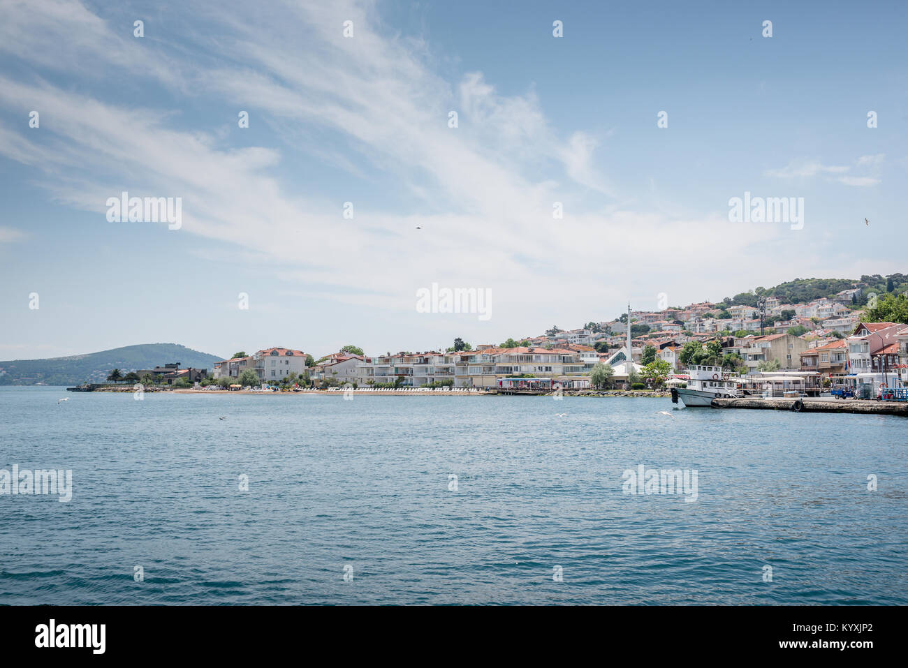 View of kinaliada island.The island is one of four islands named ...