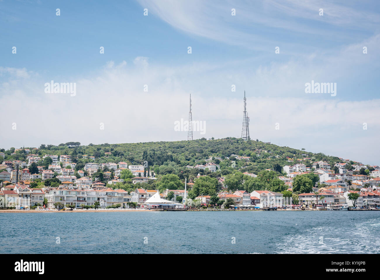 View of kinaliada island.The island is one of four islands named ...
