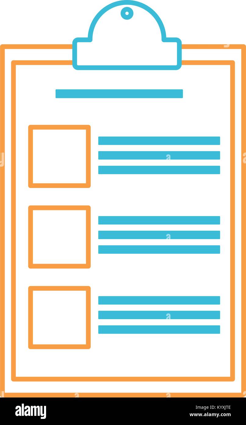 Isolated checklist design Stock Vector Image & Art - Alamy