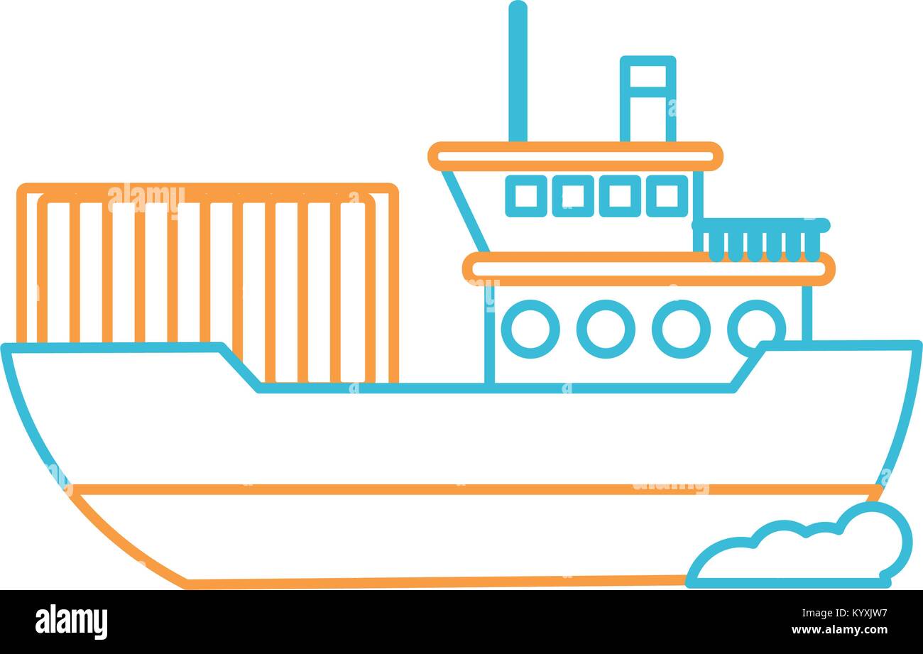 Isolated ship design Stock Vector Image & Art - Alamy