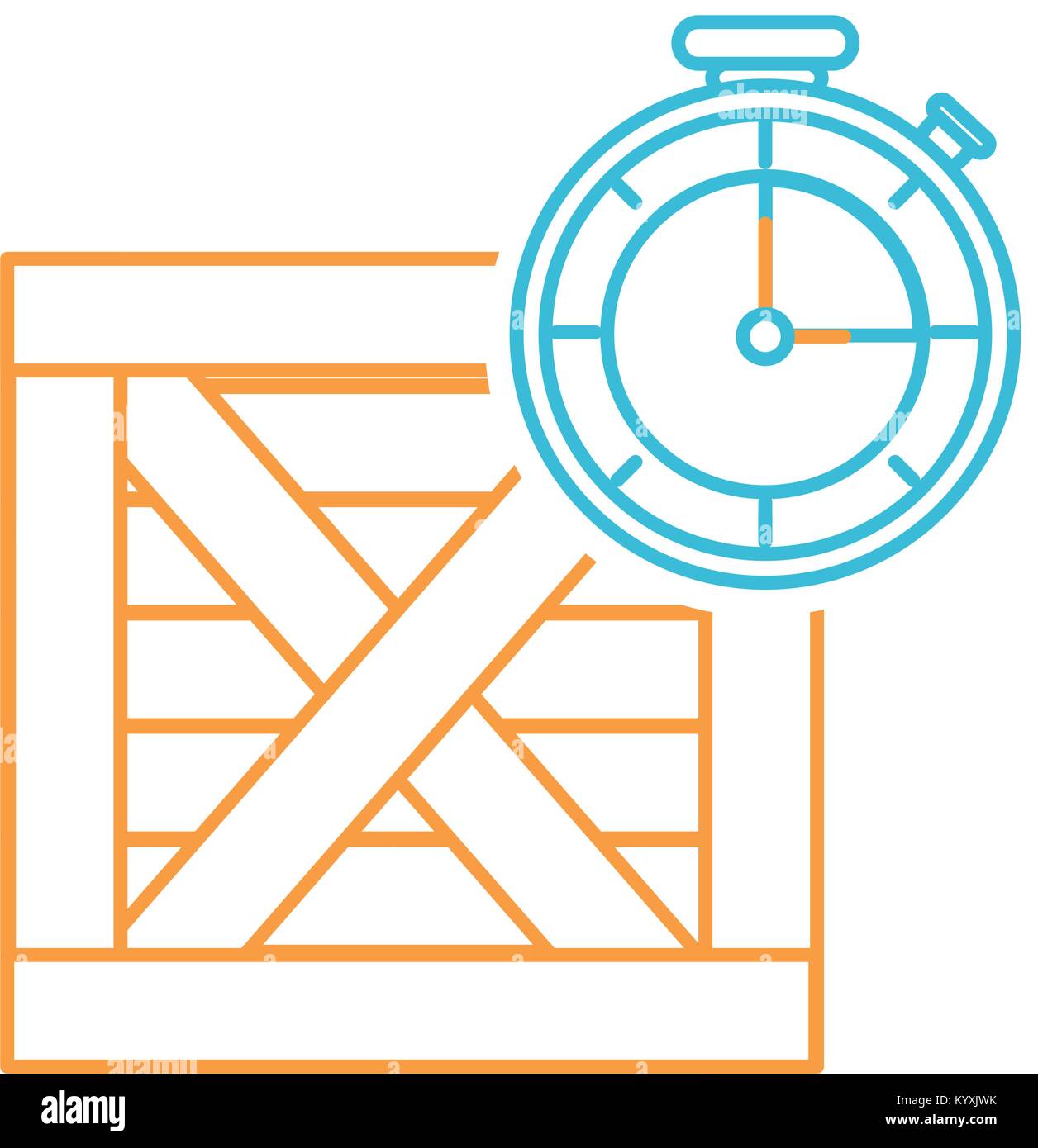 Box and chronometer design Stock Vector Image & Art - Alamy