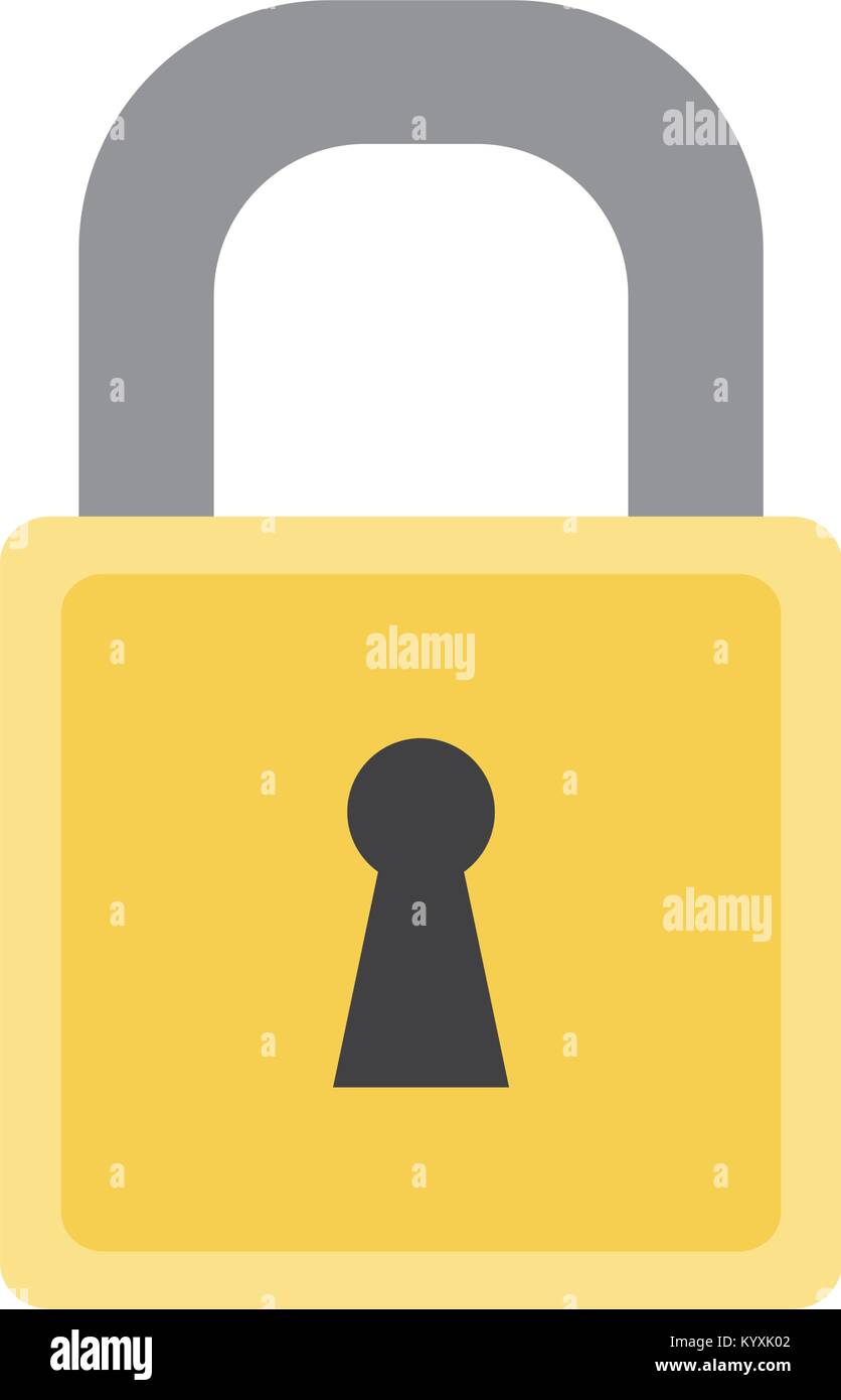 Isolated padlock design Stock Vector Image & Art - Alamy