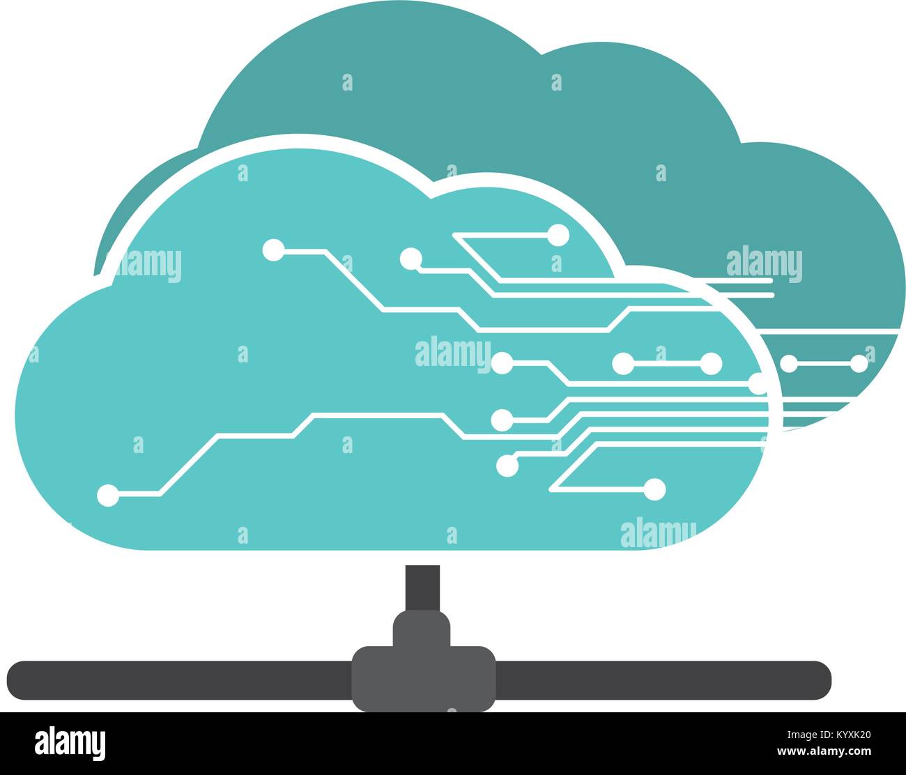 Cloud computing design Stock Vector Image & Art - Alamy