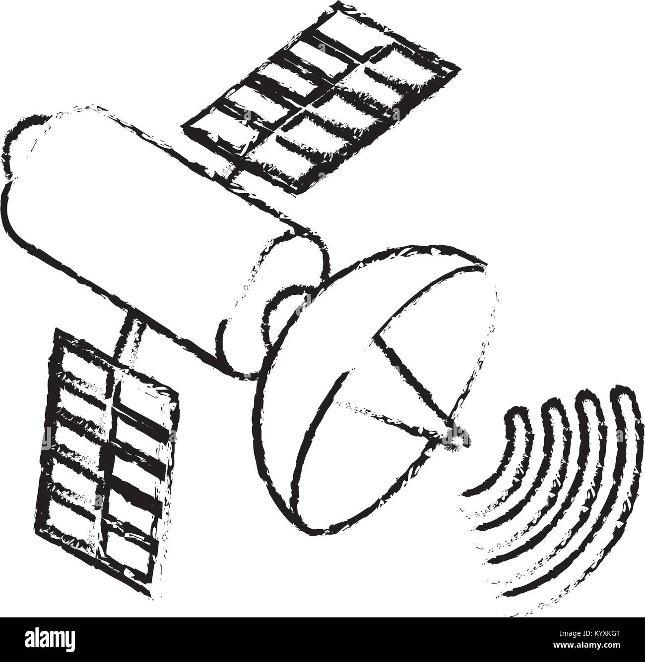 Isolated satellite design Stock Vector Image & Art - Alamy