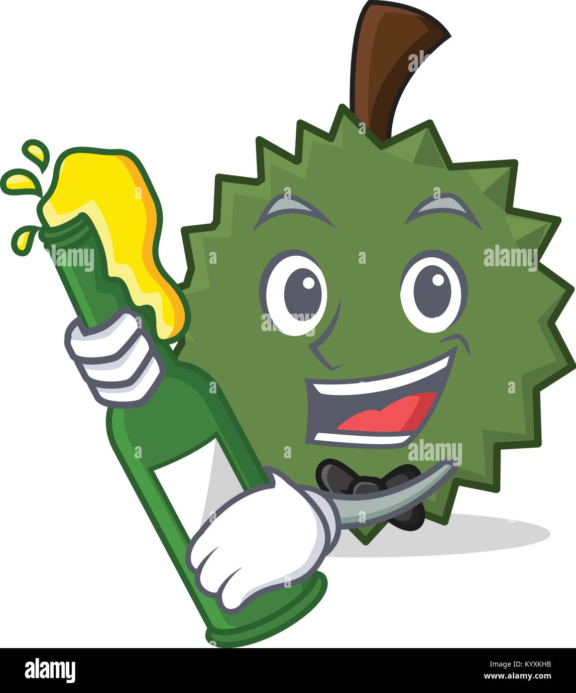 Durian mascot hi-res stock photography and images - Alamy