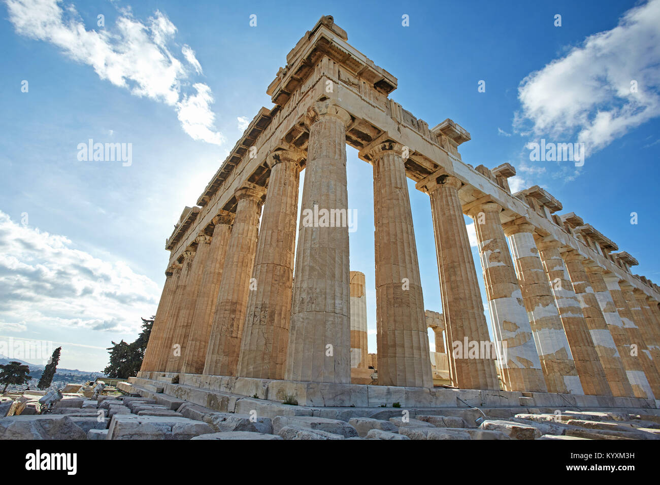 Parthenonas in Akropolis, Athens,Greece Stock Photo - Alamy