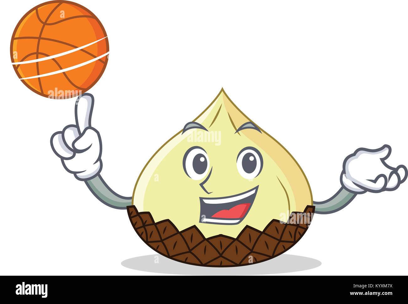 With basketball snake fruit character cartoon Stock Vector Image & Art ...