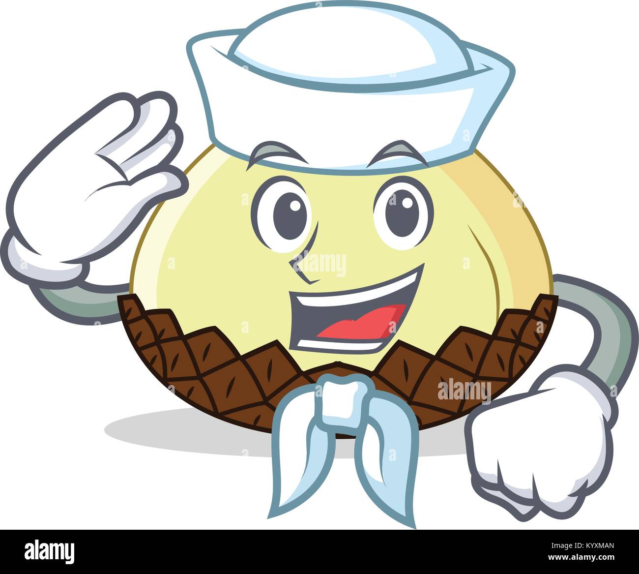 Sailor snake fruit character cartoon Stock Vector Image & Art - Alamy