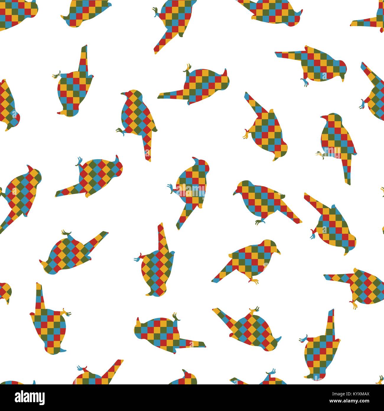 Birds bright plumage Stock Vector Images - Alamy