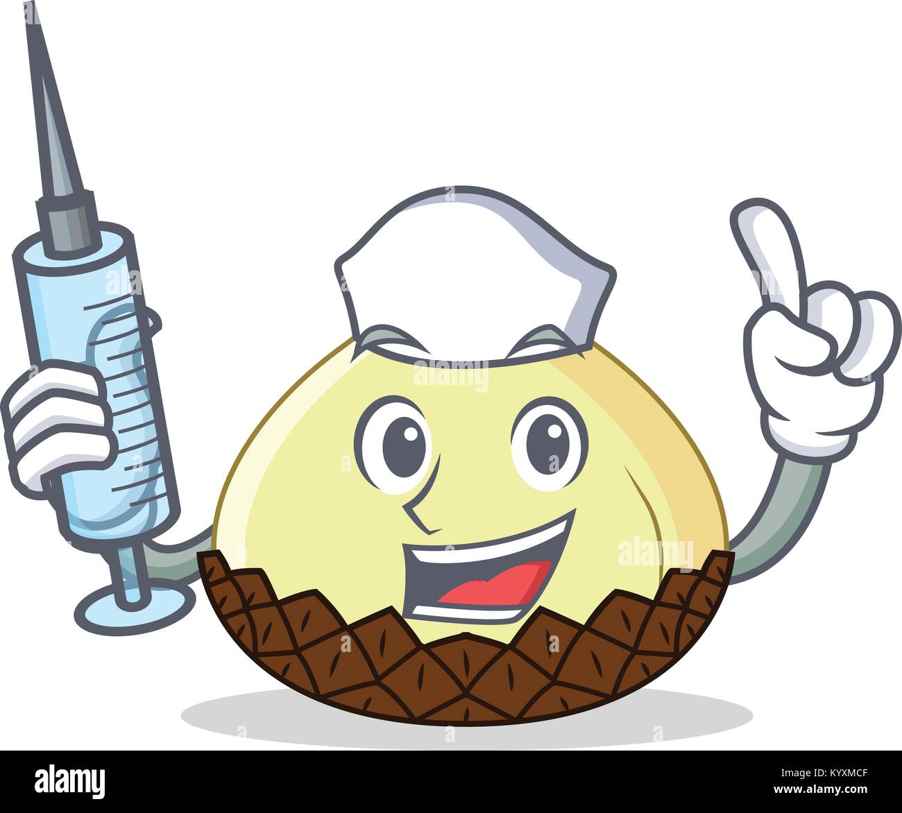 Nurse snake fruit character cartoon Stock Vector Image & Art - Alamy