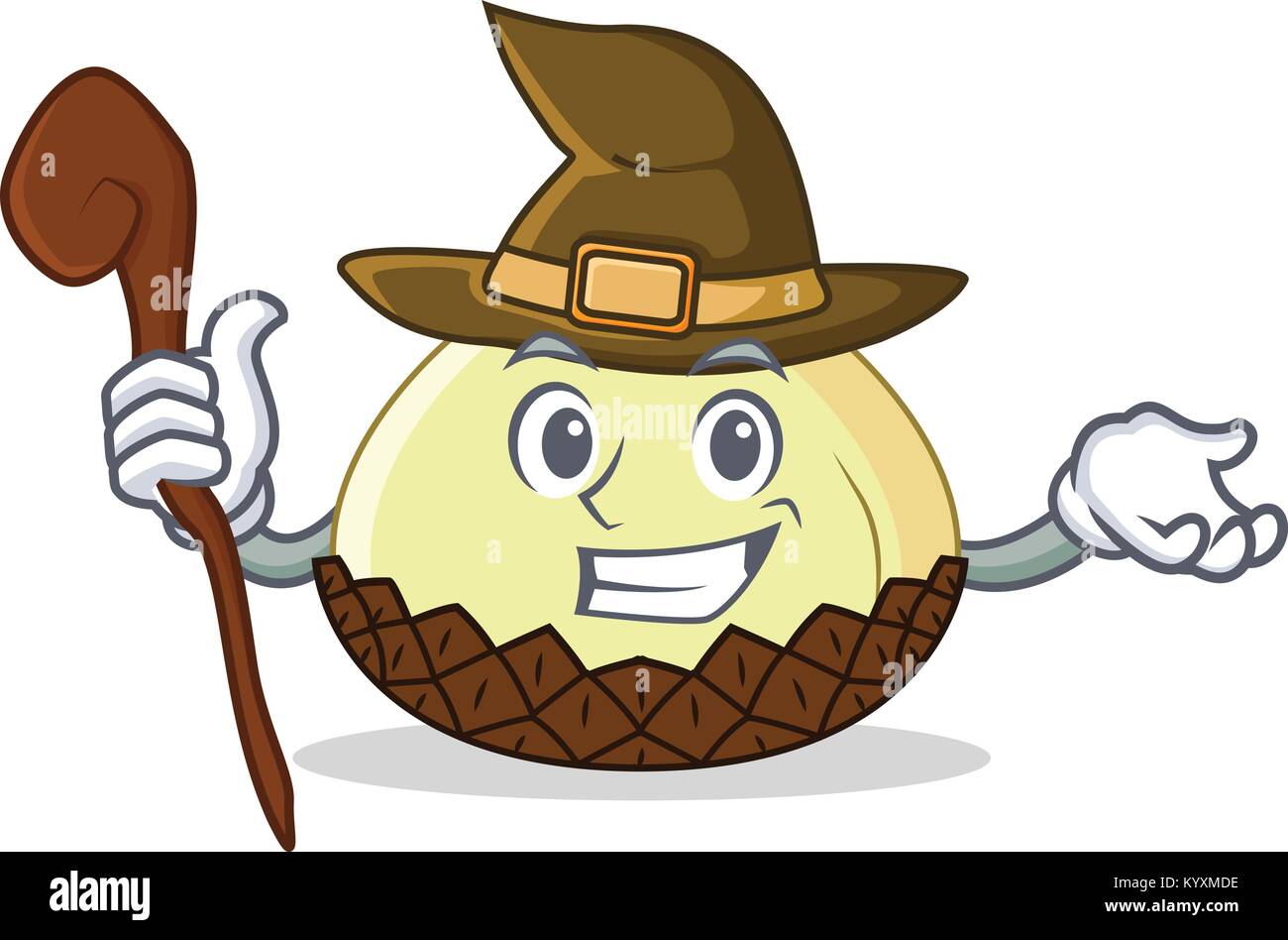 Witch snake fruit mascot cartoon Stock Vector Image & Art - Alamy