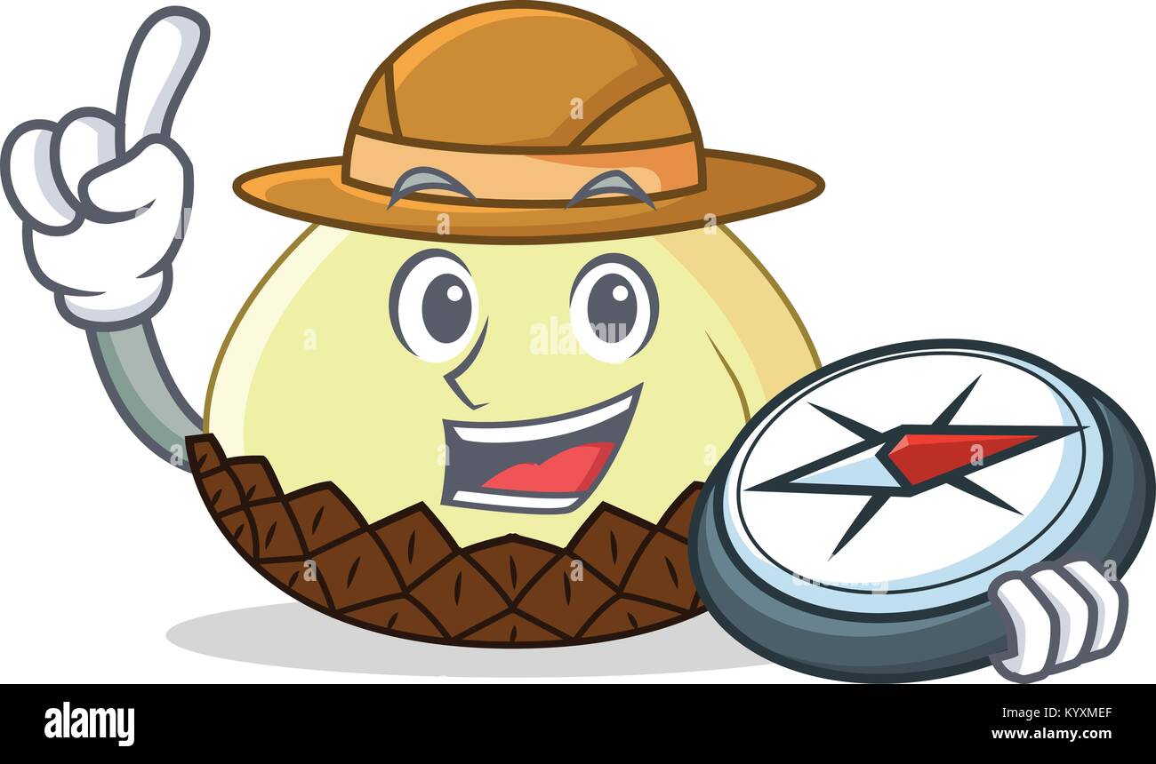 Explorer snake fruit mascot cartoon Stock Vector Image & Art - Alamy