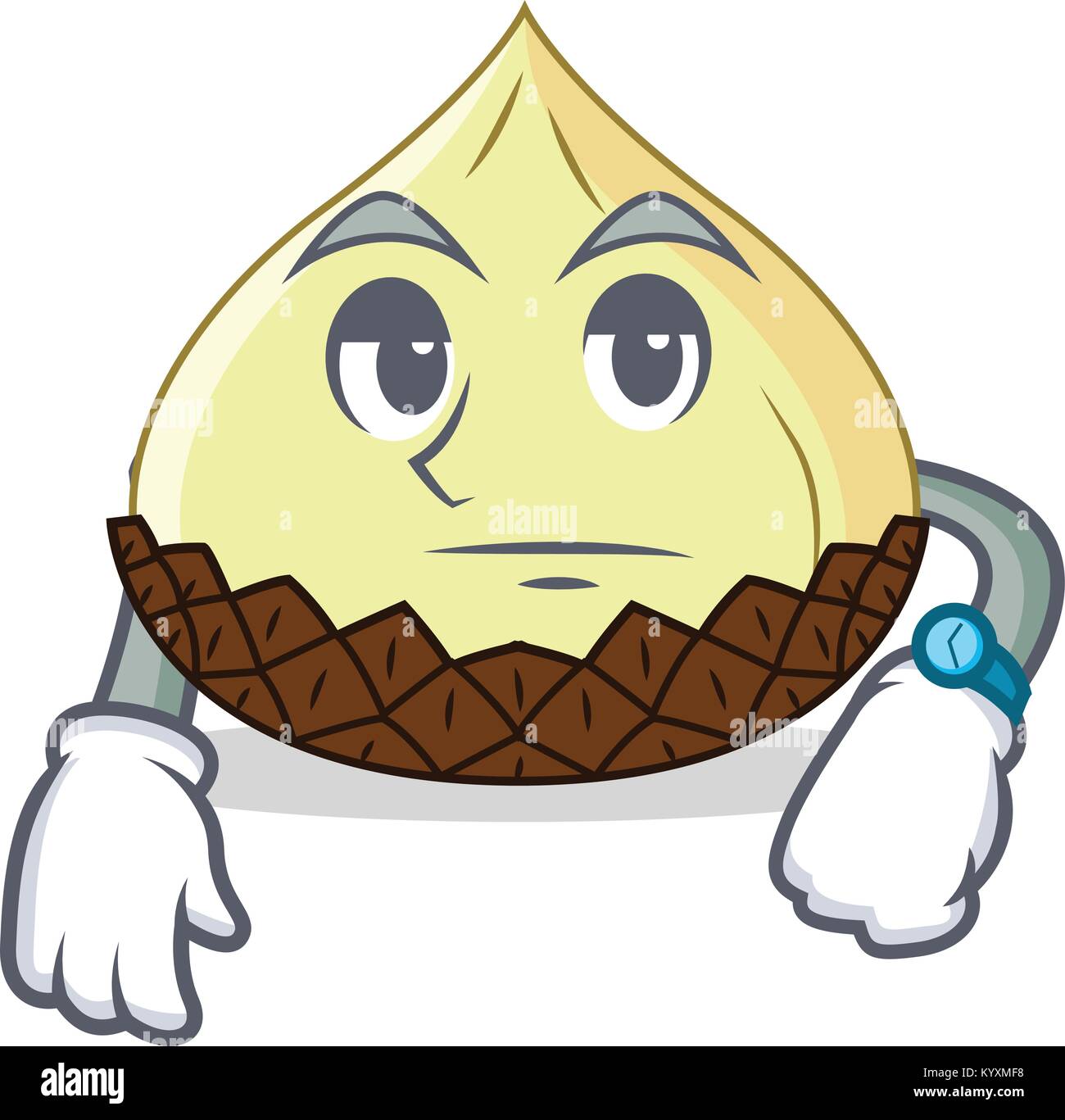 Waiting snake fruit mascot cartoon Stock Vector Image & Art - Alamy