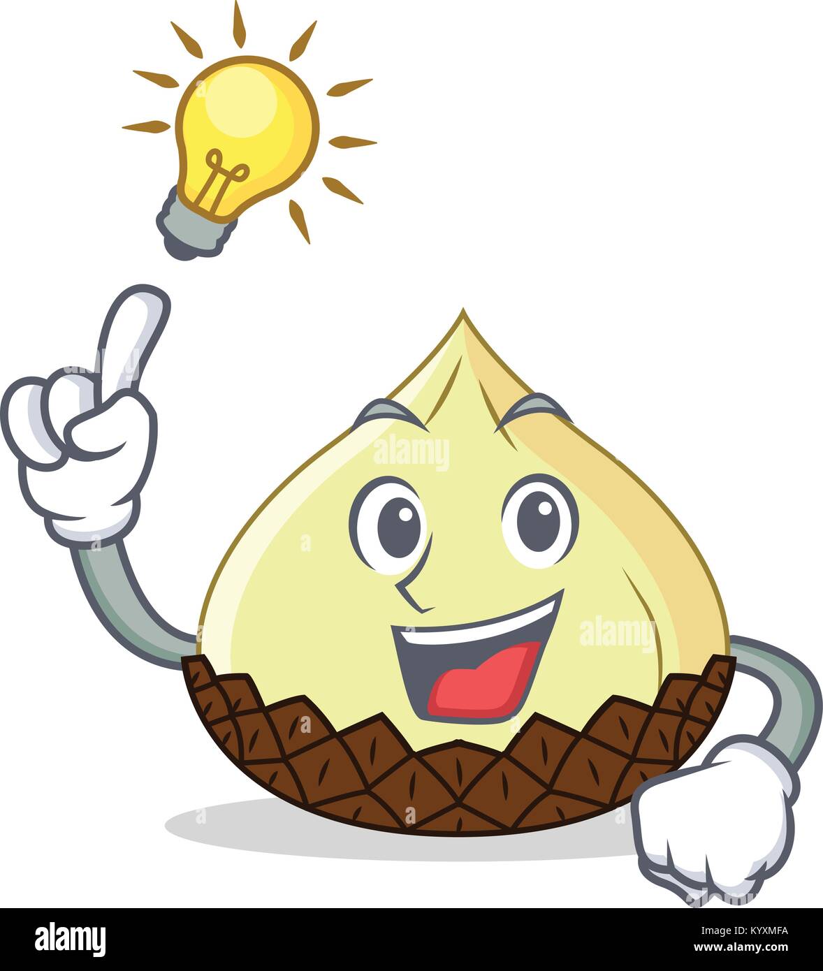 Have an idea snake fruit mascot cartoon Stock Vector Image & Art - Alamy