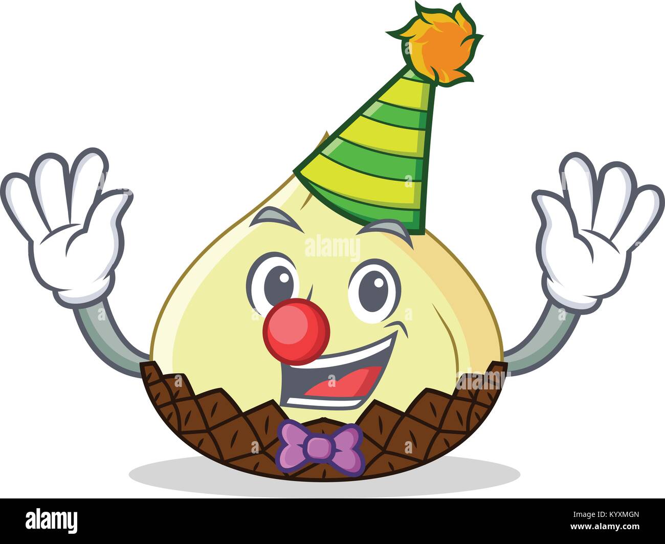 Clown snake fruit mascot cartoon Stock Vector Image & Art - Alamy