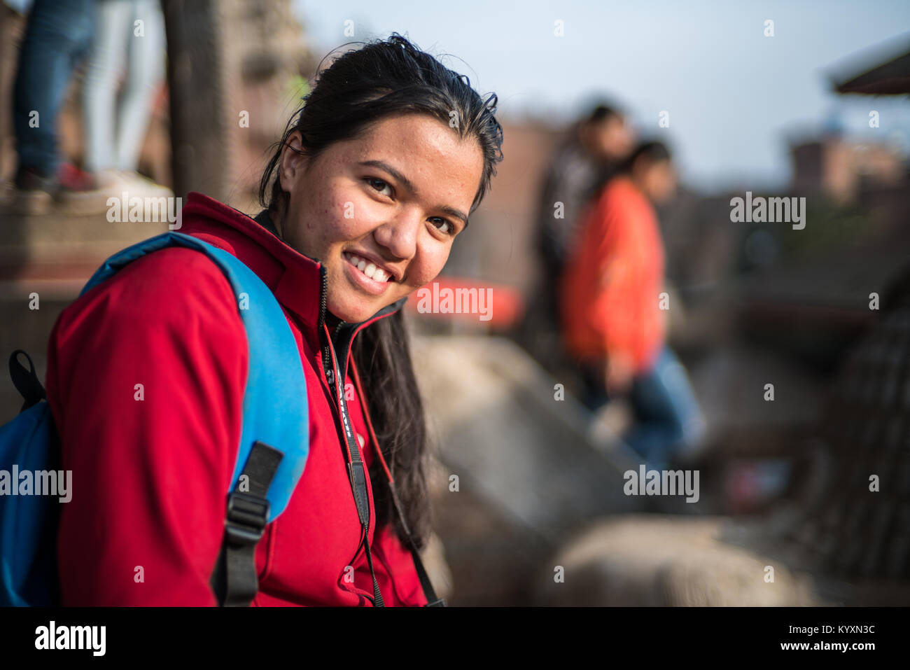 Portrait local man bhaktapur hi-res stock photography and images - Alamy