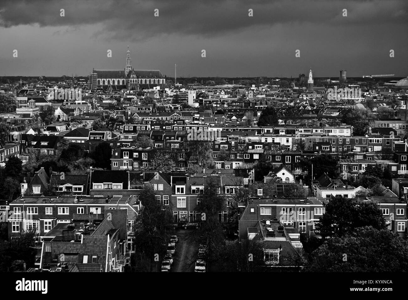 Skyline of haarlem hi-res stock photography and images - Alamy