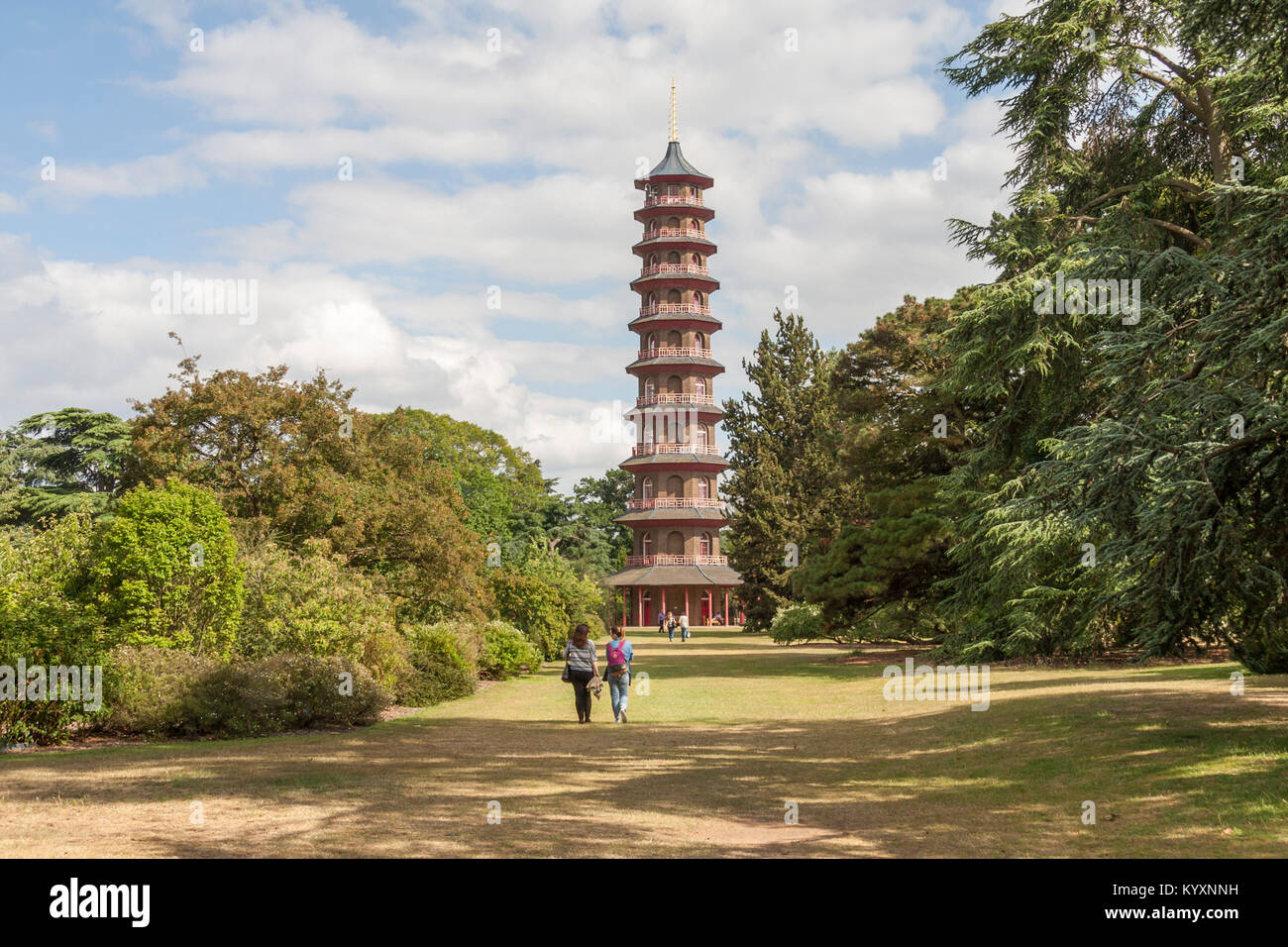 The pagoda tower in Kew Gardens,London,England,UK Stock Photo - Alamy