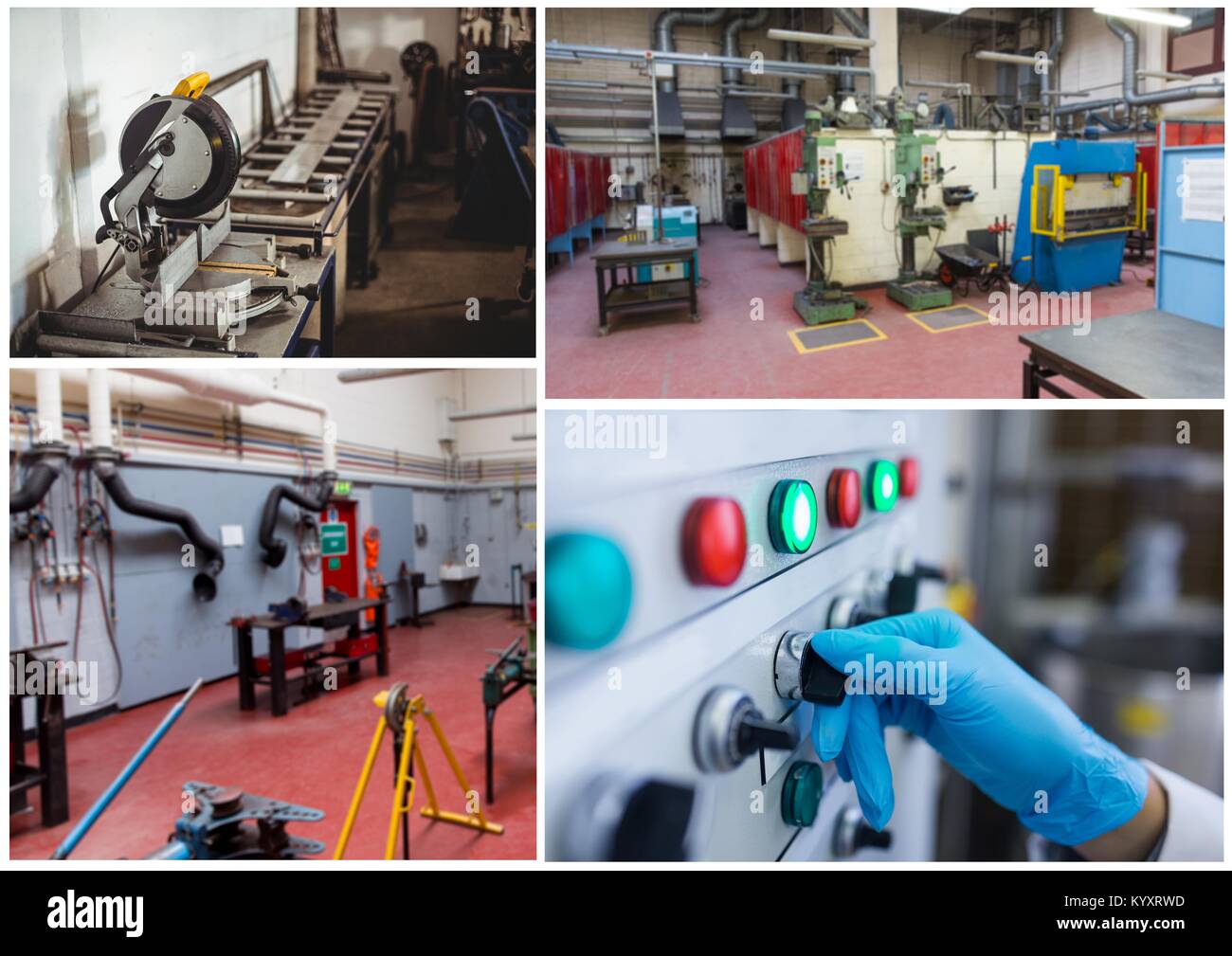 Industrial collage hi-res stock photography and images - Alamy