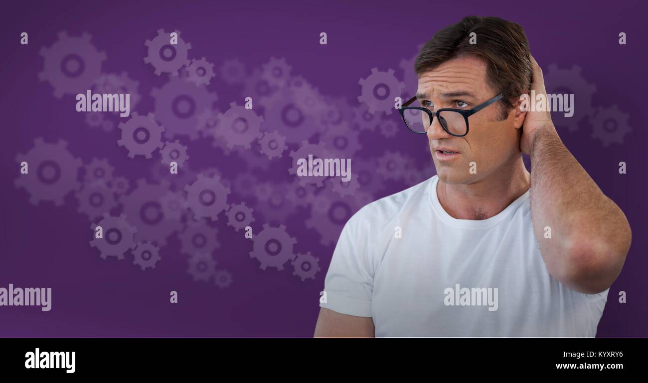 Man aging process computer graphic hi-res stock photography and images ...