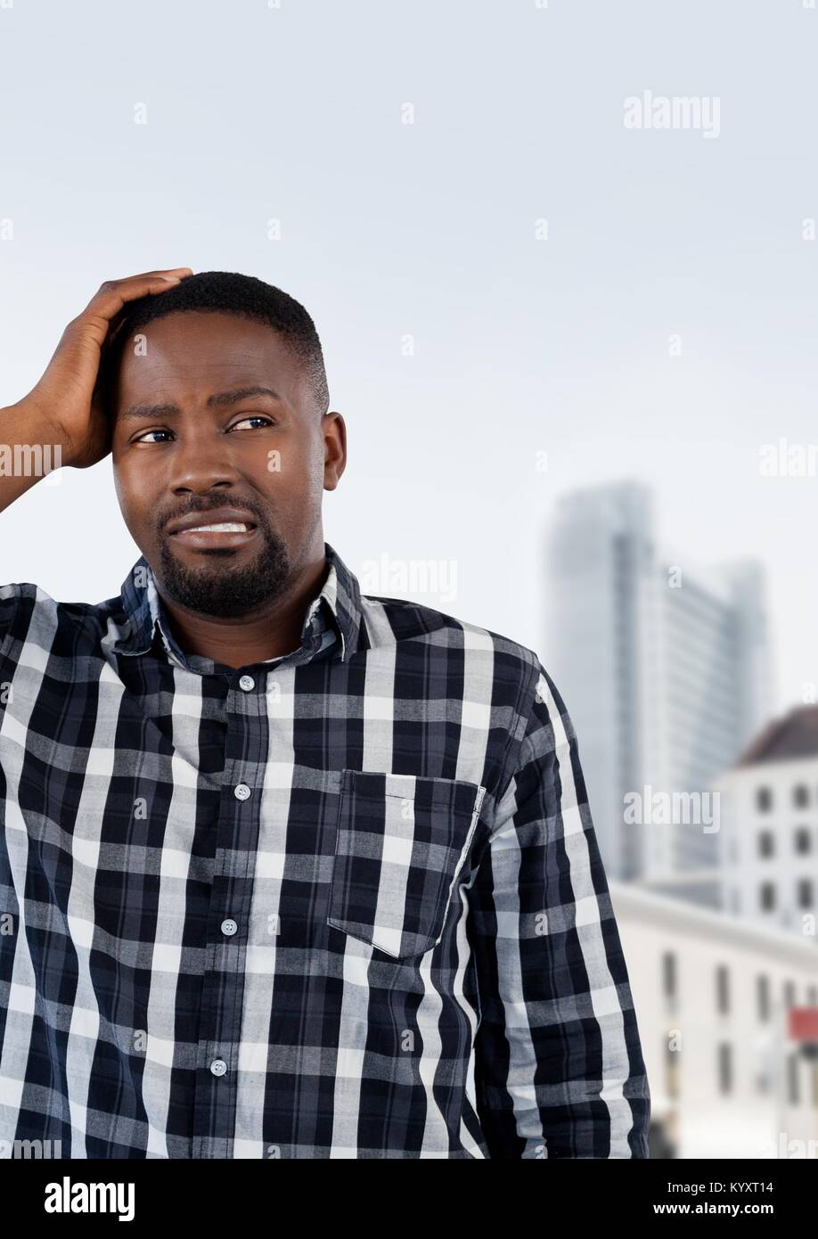 Confused man road hi-res stock photography and images - Alamy