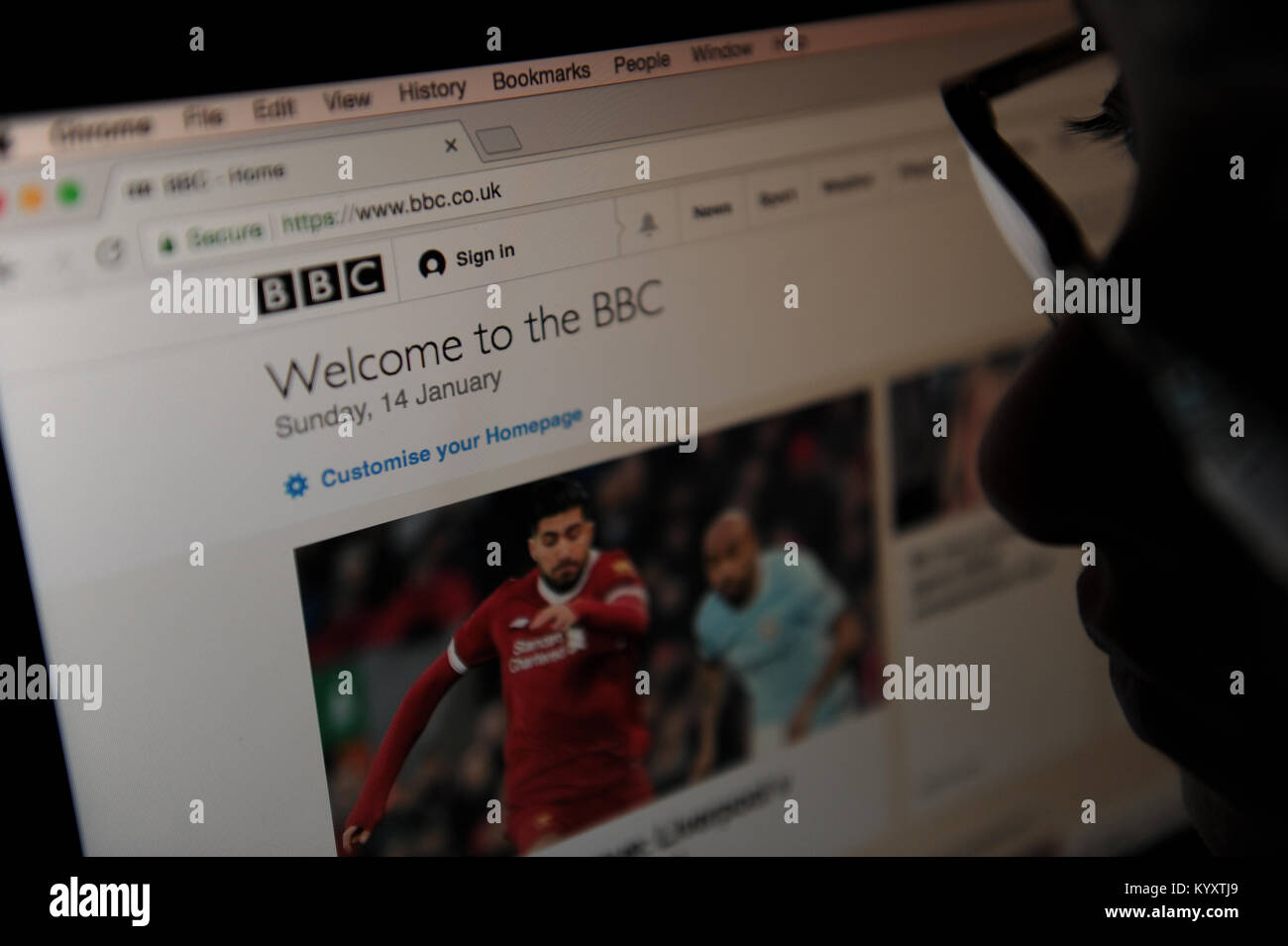 Homepage hi-res stock photography and images - Alamy