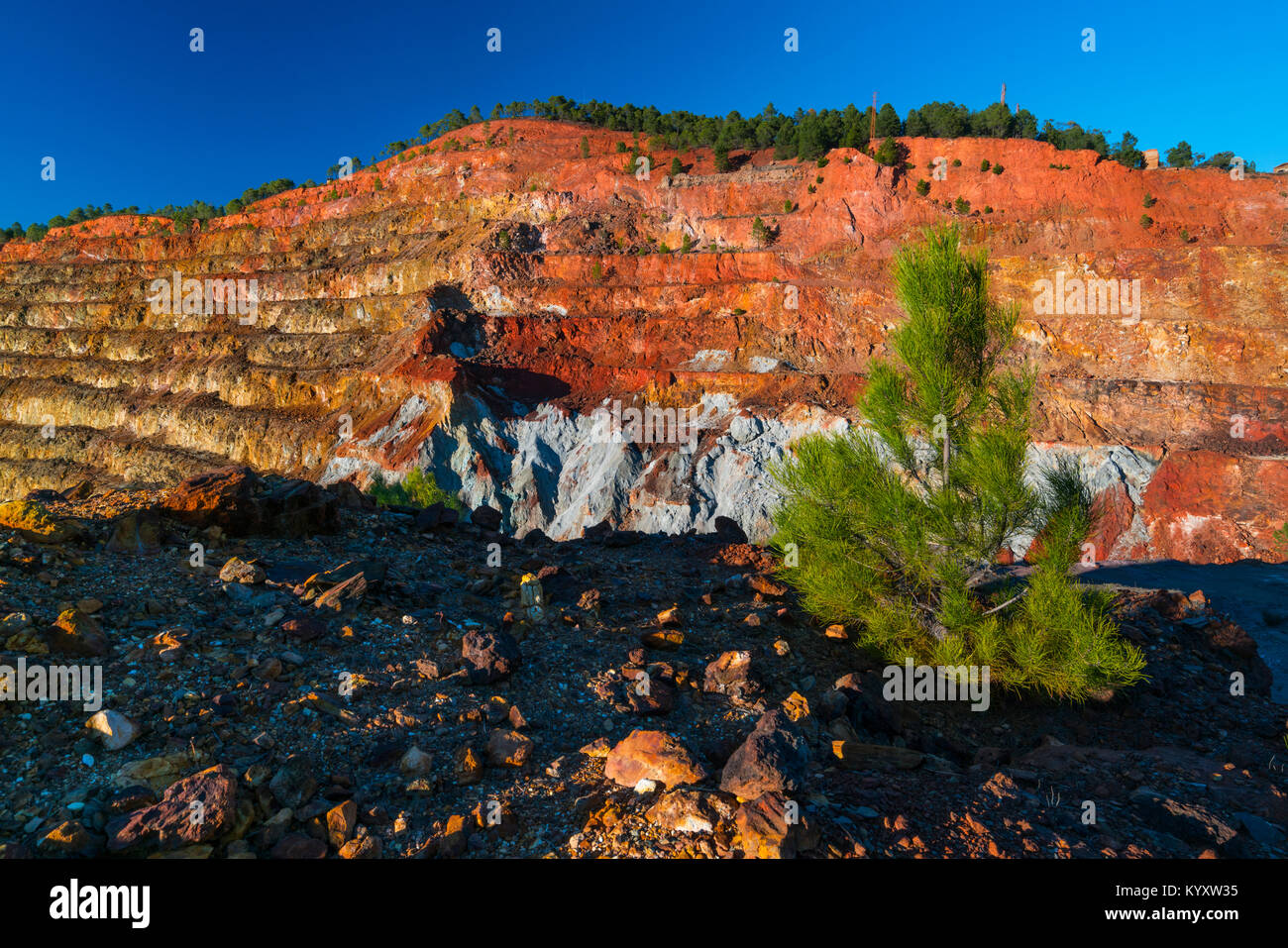 "Minas de Rio Tinto", Río Tinto - Red River, Sierra Morena, Gulf of ...