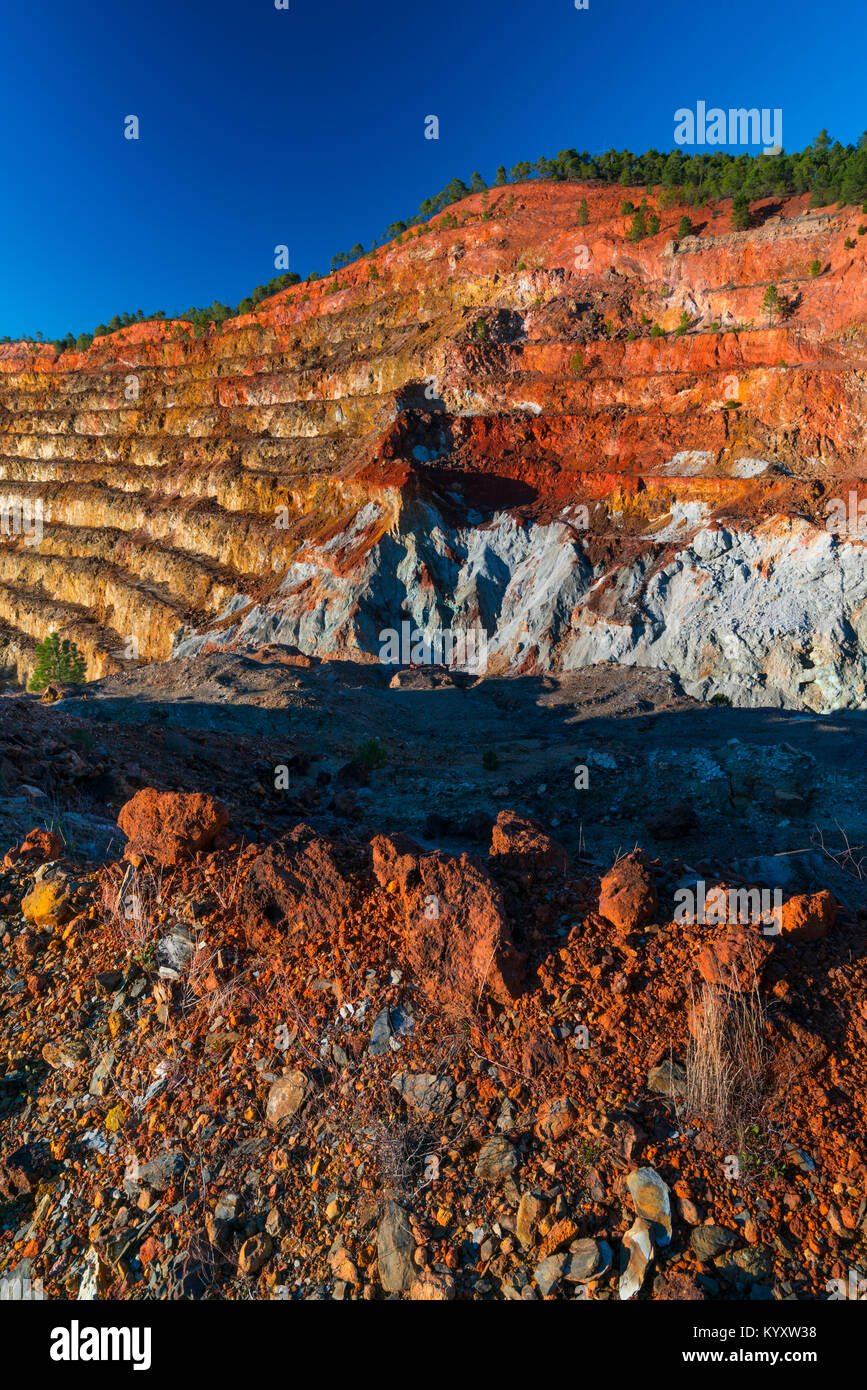 "Minas de Rio Tinto", Río Tinto - Red River, Sierra Morena, Gulf of ...