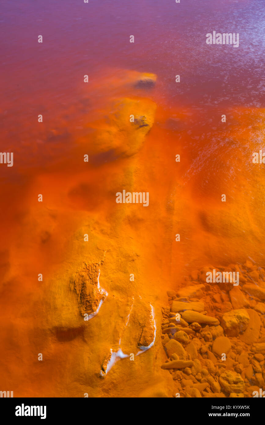 Río Tinto - Red River, Sierra Morena, Gulf of Cádiz, Huelva, Andalucia ...