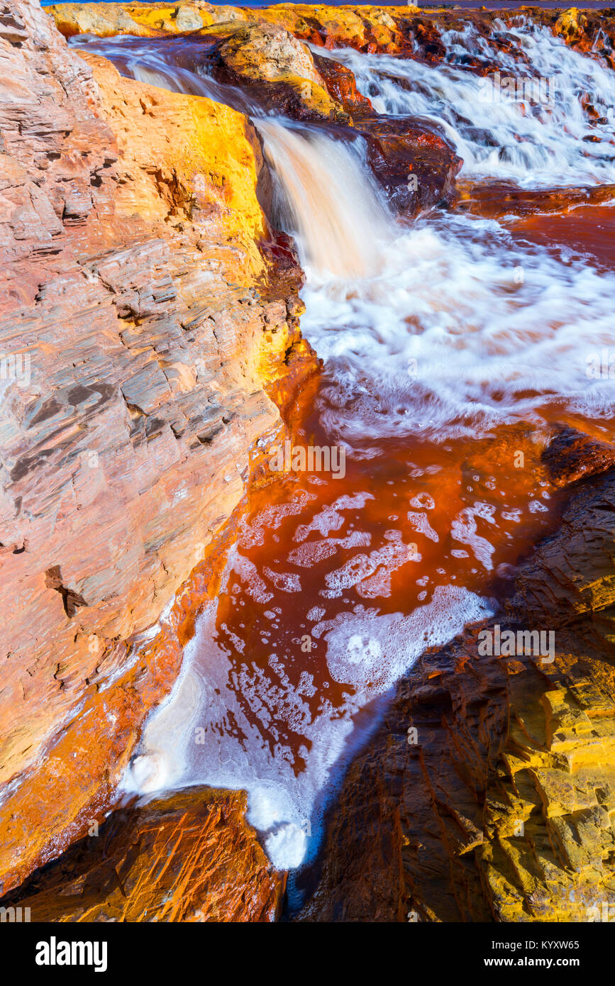 Río Tinto - Red River, Sierra Morena, Gulf of Cádiz, Huelva, Andalucia ...