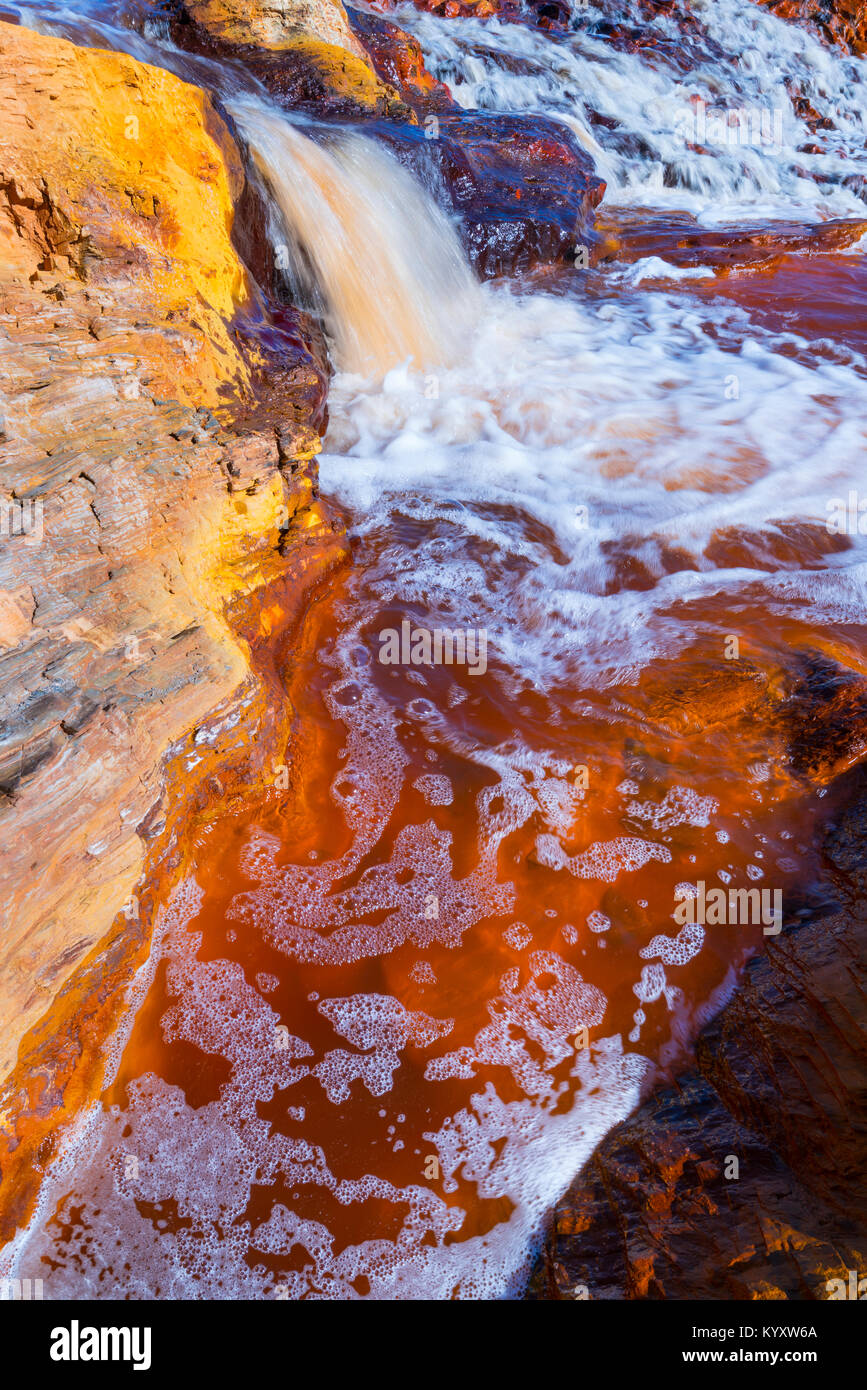 Río Tinto - Red River, Sierra Morena, Gulf of Cádiz, Huelva, Andalucia ...