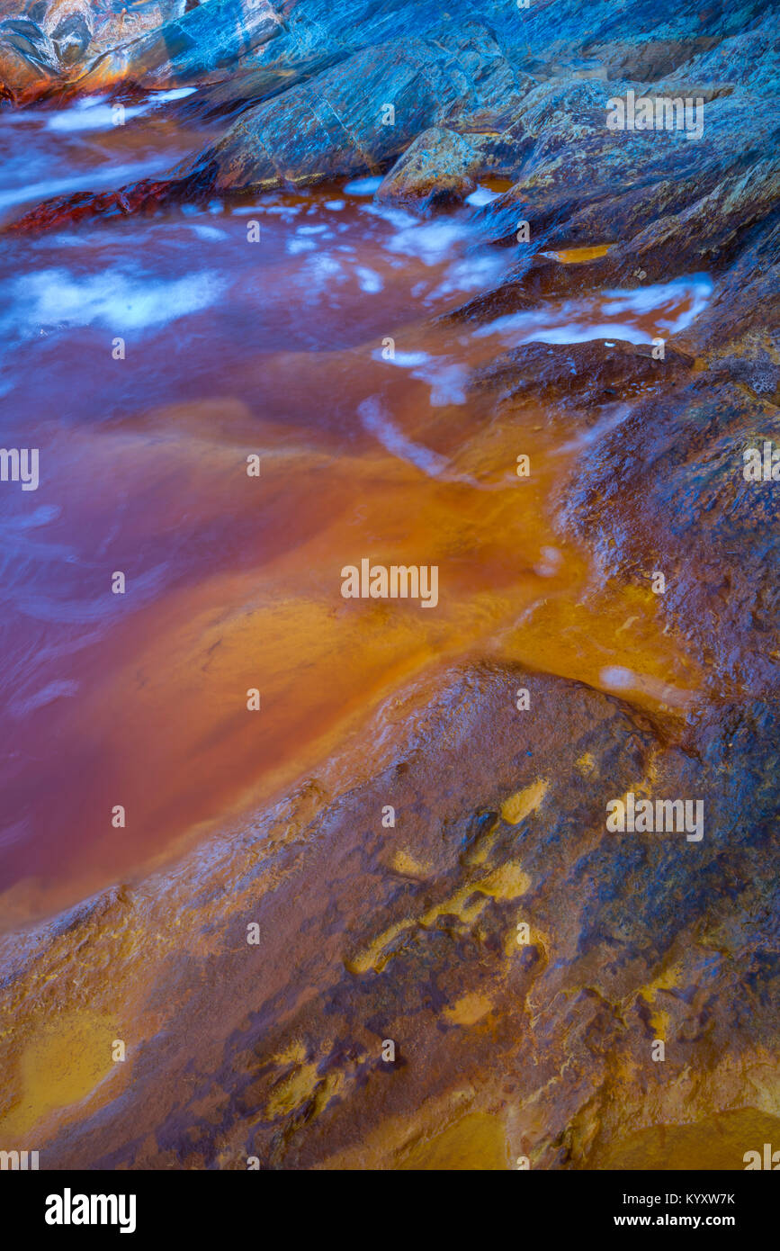 Río Tinto - Red River, Sierra Morena, Gulf of Cádiz, Huelva, Andalucia ...